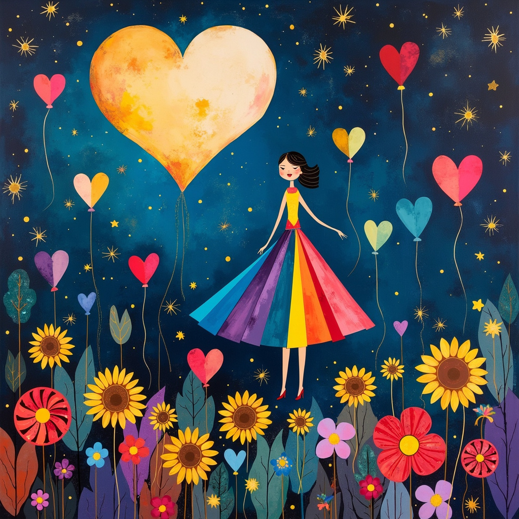 Geometric Shapes Anniversary Cards - Silly Robot Cards