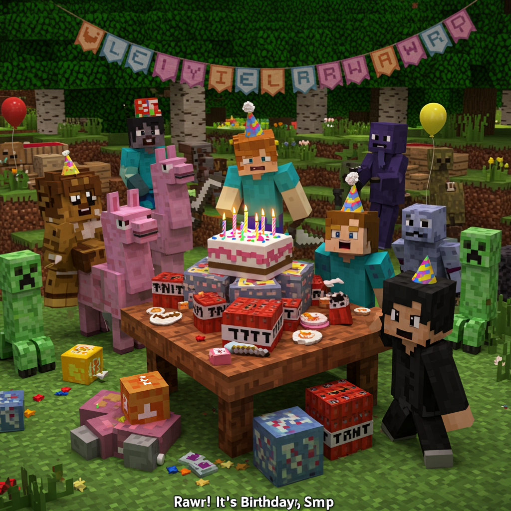 Blocky Aesthetic Birthday Cards - Silly Robot Cards