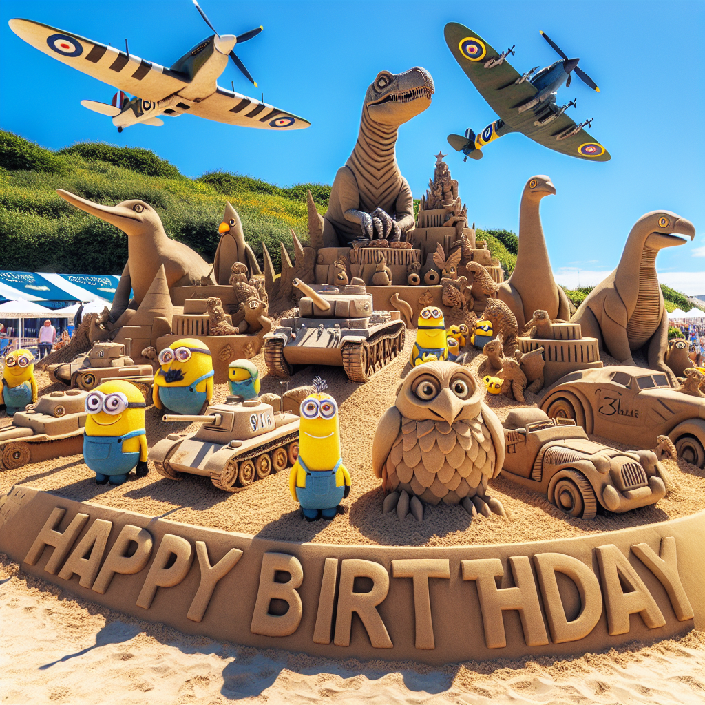 1) Birthday AI Generated Card - Tanks, Helicopters, Fighter jets ...