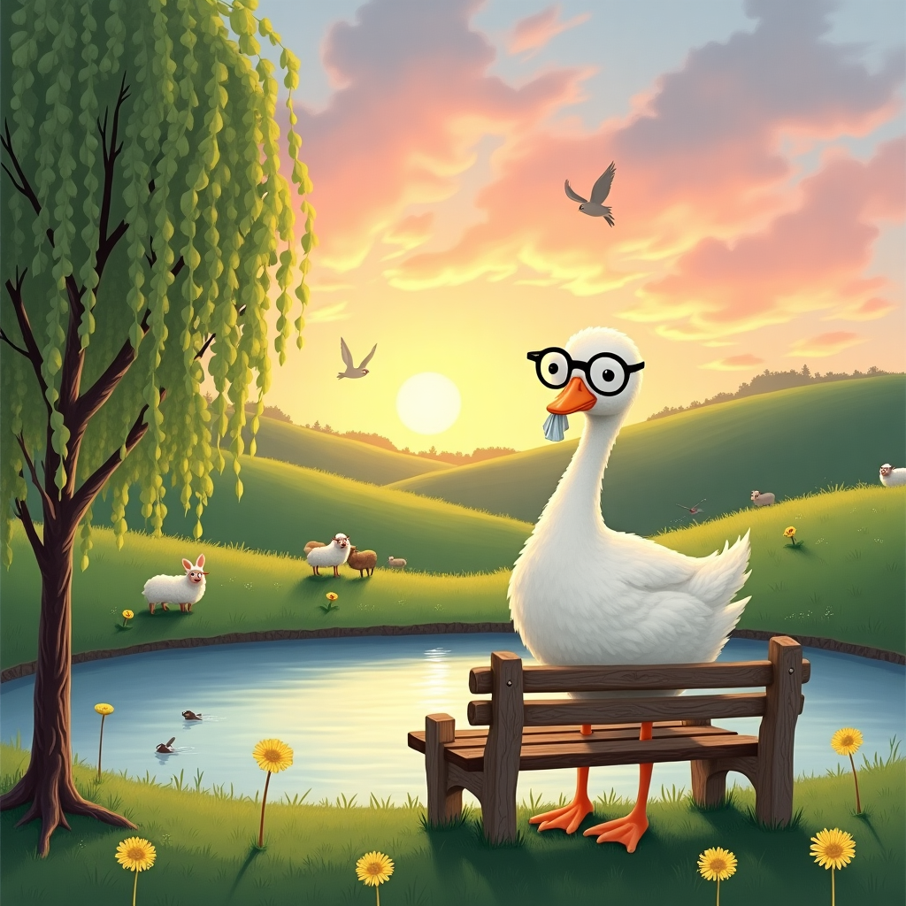 Pond Sympathy Cards - Silly Robot Cards