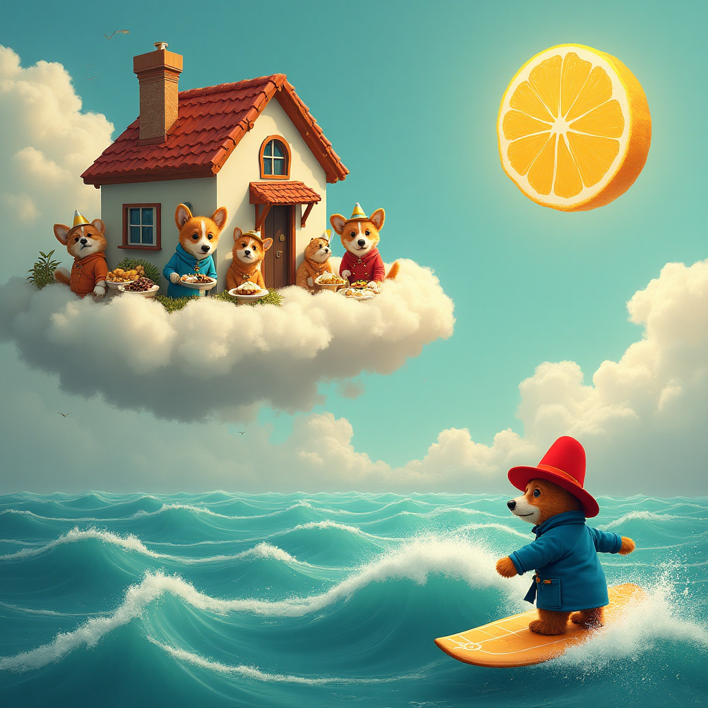 Greek Food Birthday Cards - Silly Robot Cards