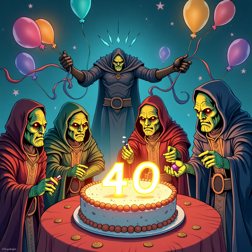 Space Opera Birthday Cards - Silly Robot Cards