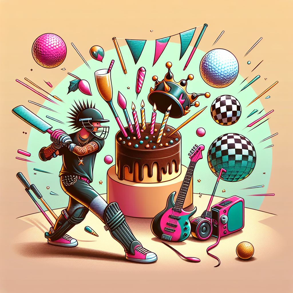 Punk Rock Birthday Cards - Silly Robot Cards