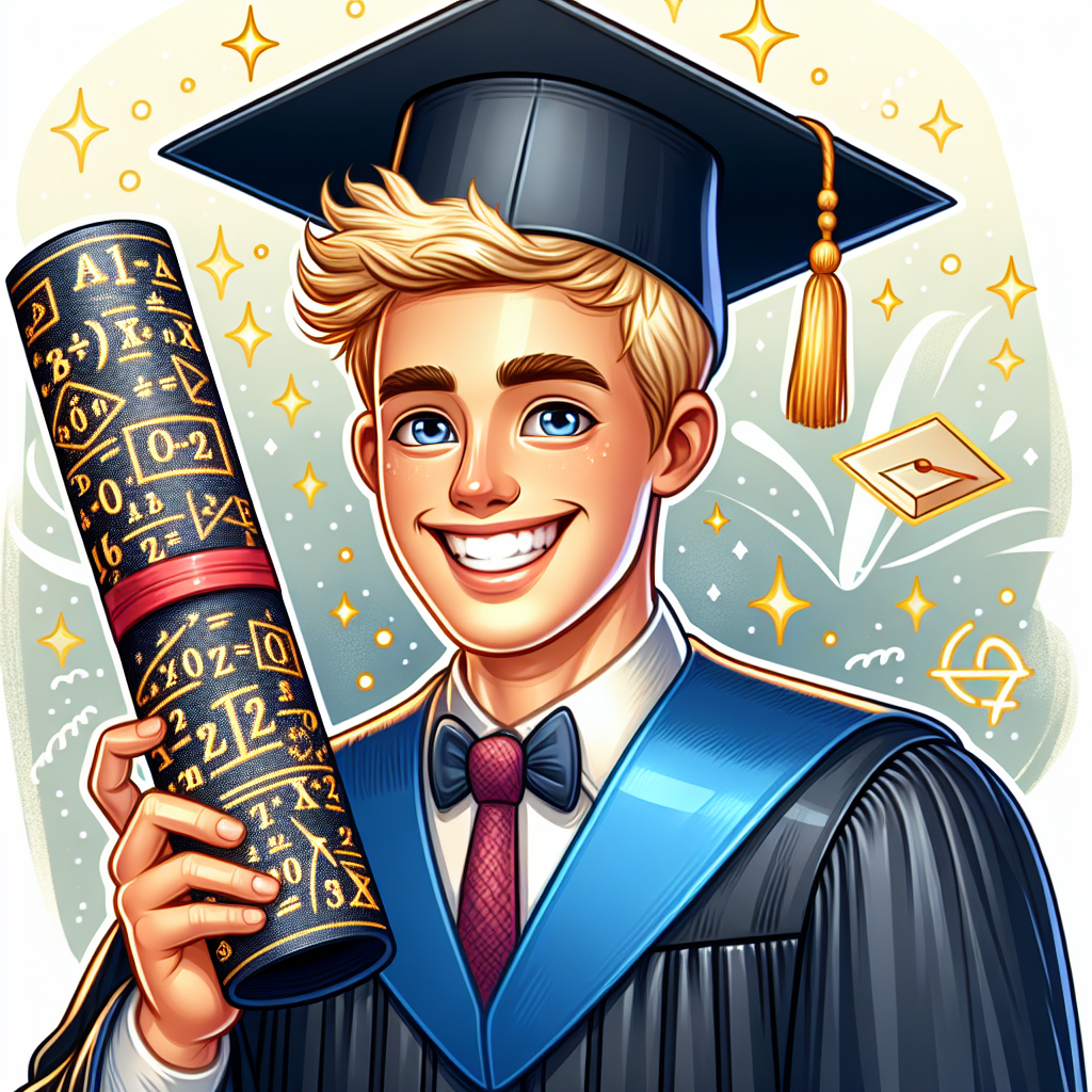 Educational Milestones Congratulations Cards - Silly Robot Cards