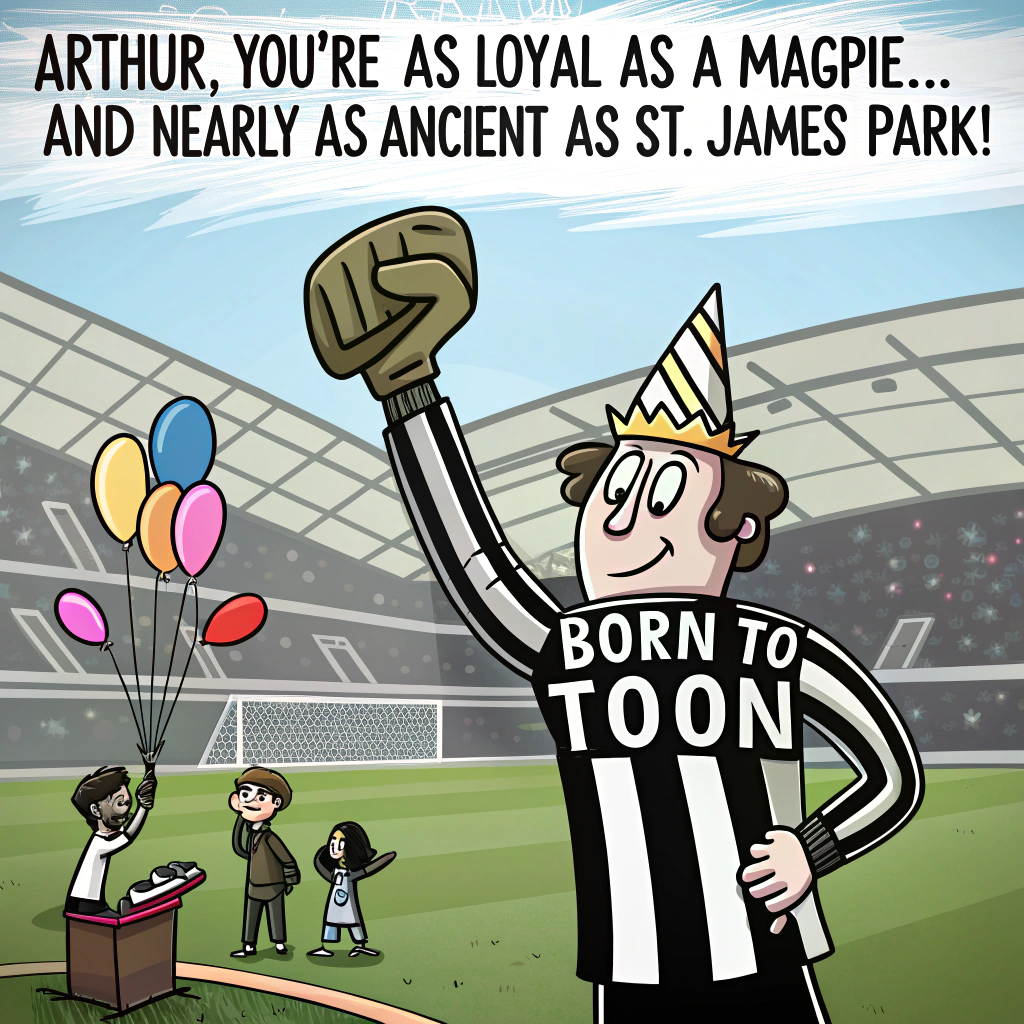 Magpies Birthday Cards - Silly Robot Cards