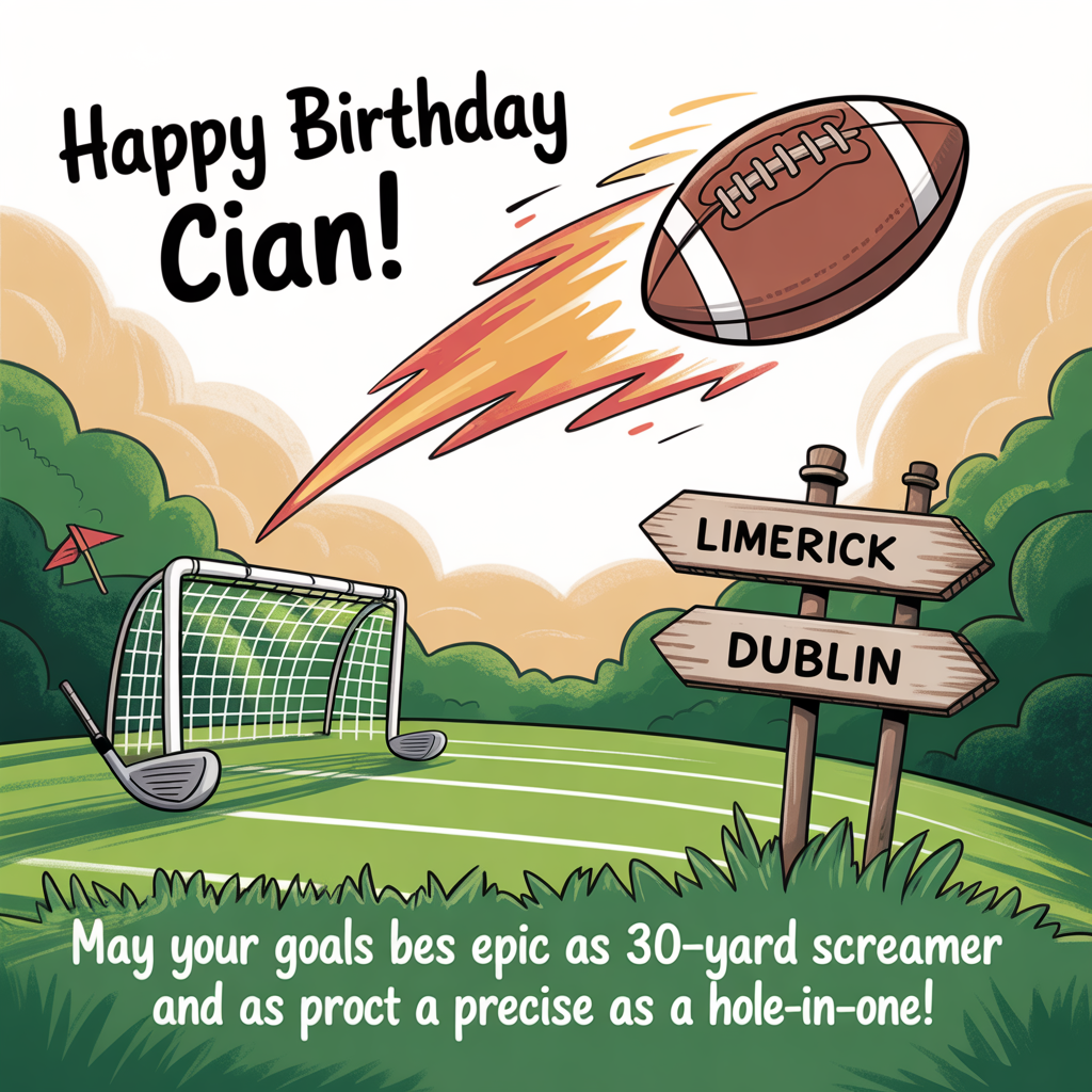 Life in Limerick Birthday Cards - Silly Robot Cards