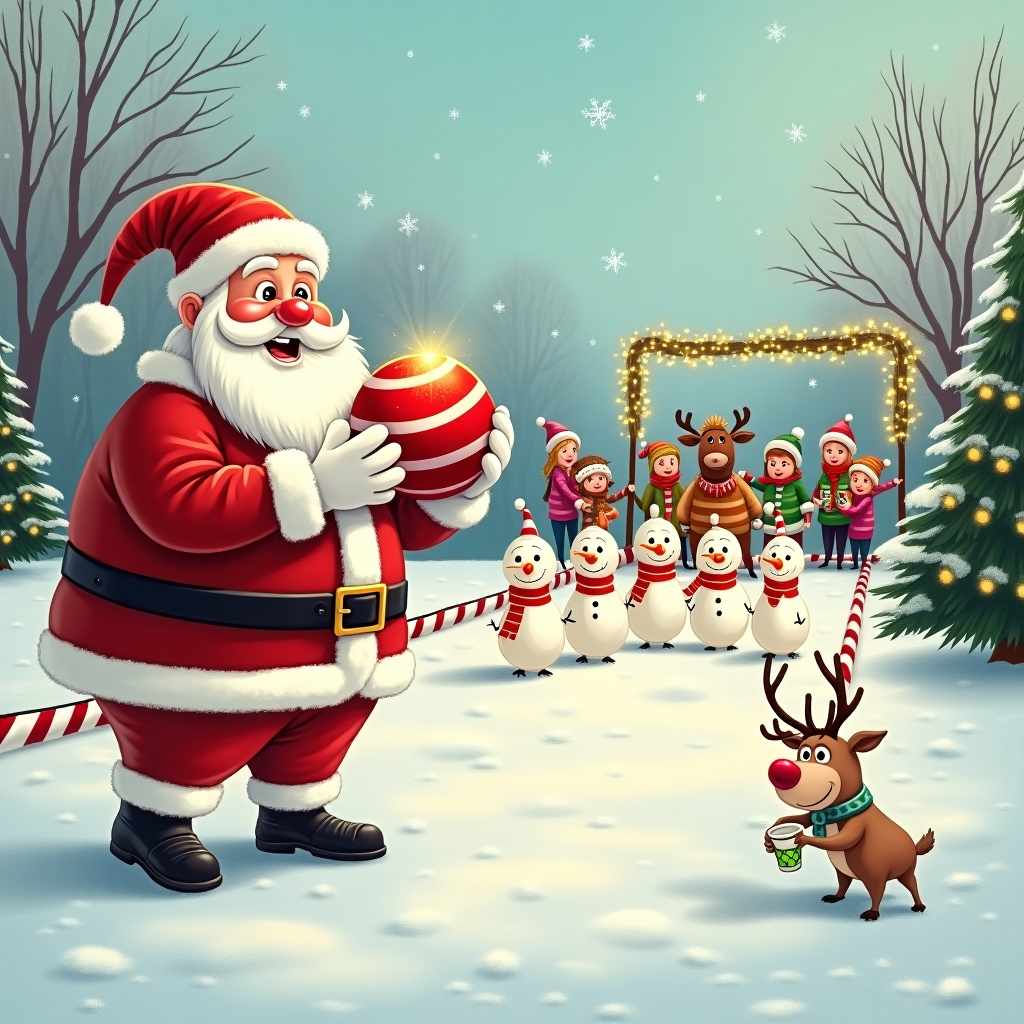 Rudolph The Red Nosed Reindeer Christmas Cards - Silly Robot Cards