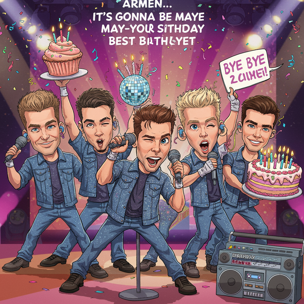 2000s Birthday Cards - Silly Robot Cards