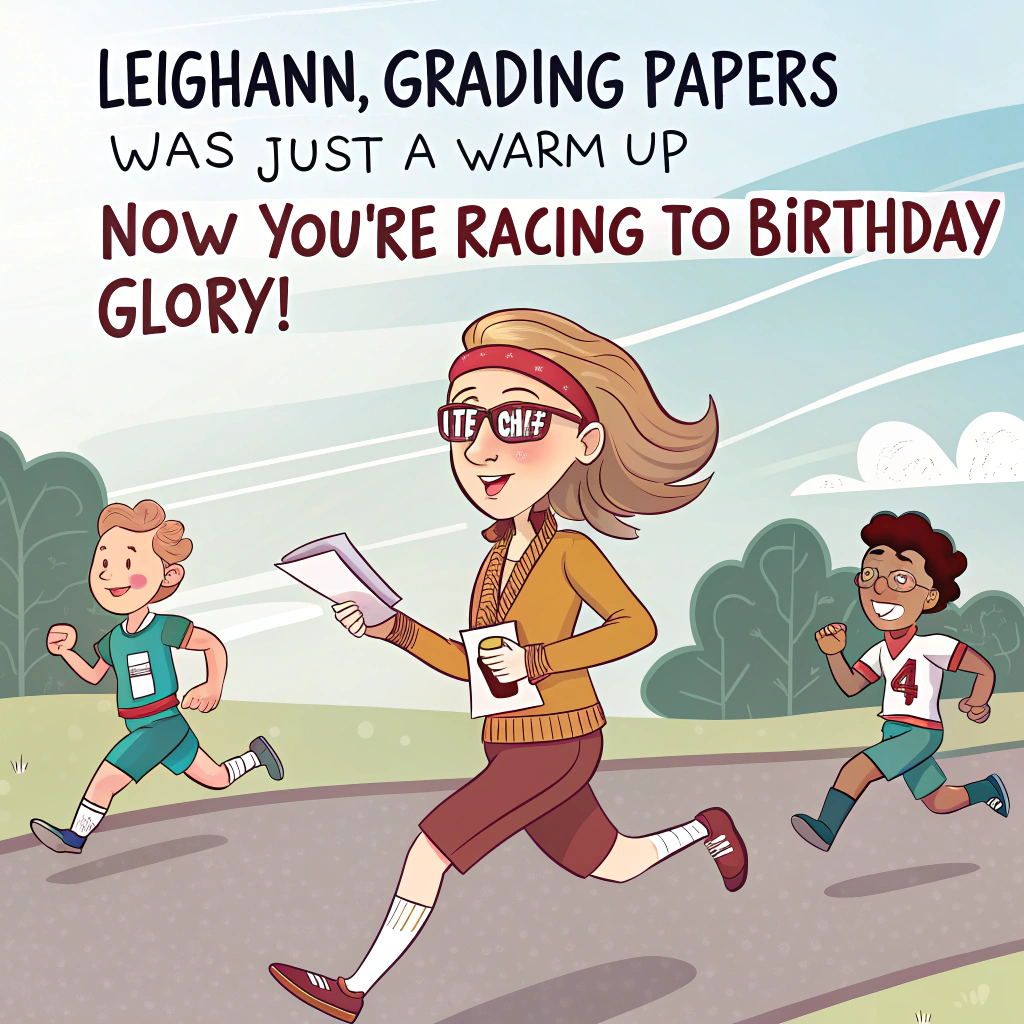 Teachers Birthday Cards - Silly Robot Cards